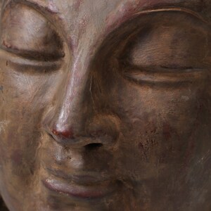 Old Vintage Large Size Paper Clay Buddhism Mask buddha Early - Etsy