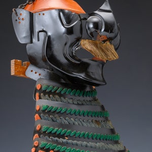 Vintage Japanese Samurai Menpo -wearable- Marutake Product Tsushima - Etsy