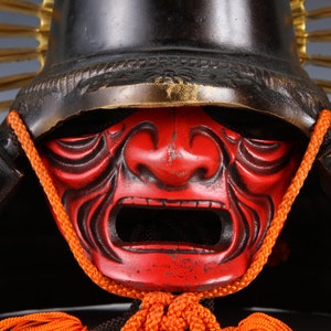 Old Vintage Japanese Samurai Helmet -hideyoshi's Kabuto- With a Mask - Etsy