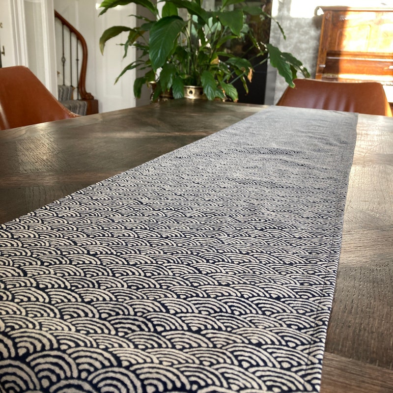 Japanese Table Runner - Etsy