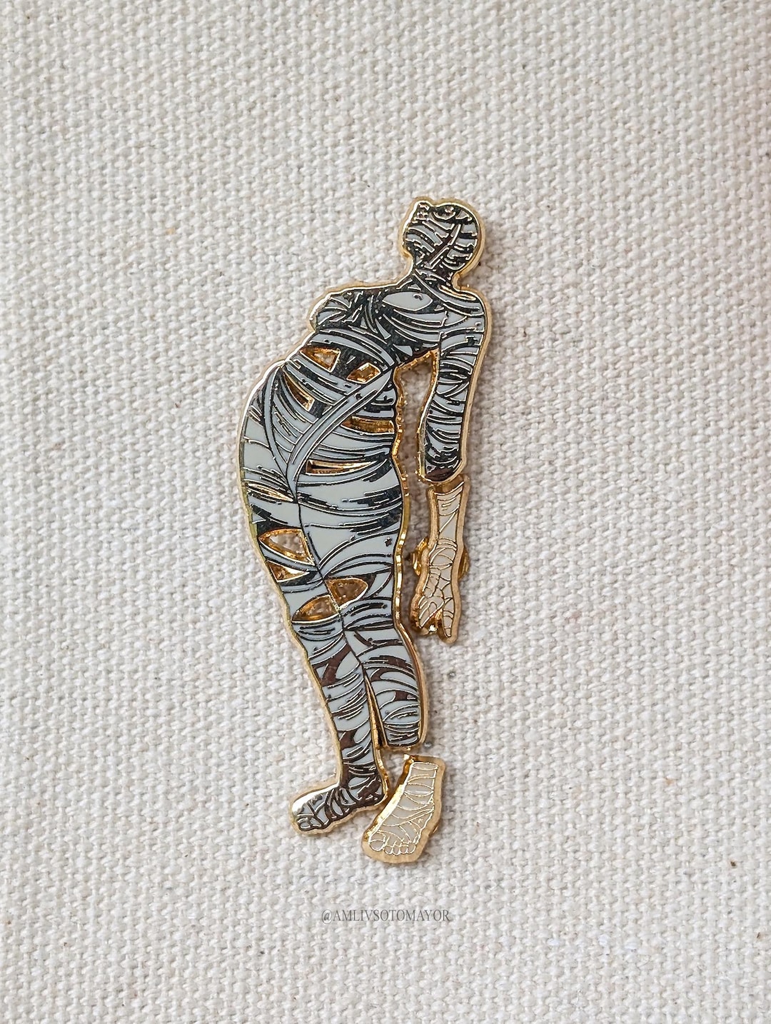 The Mummy Hard Enamel Pin - Etsy