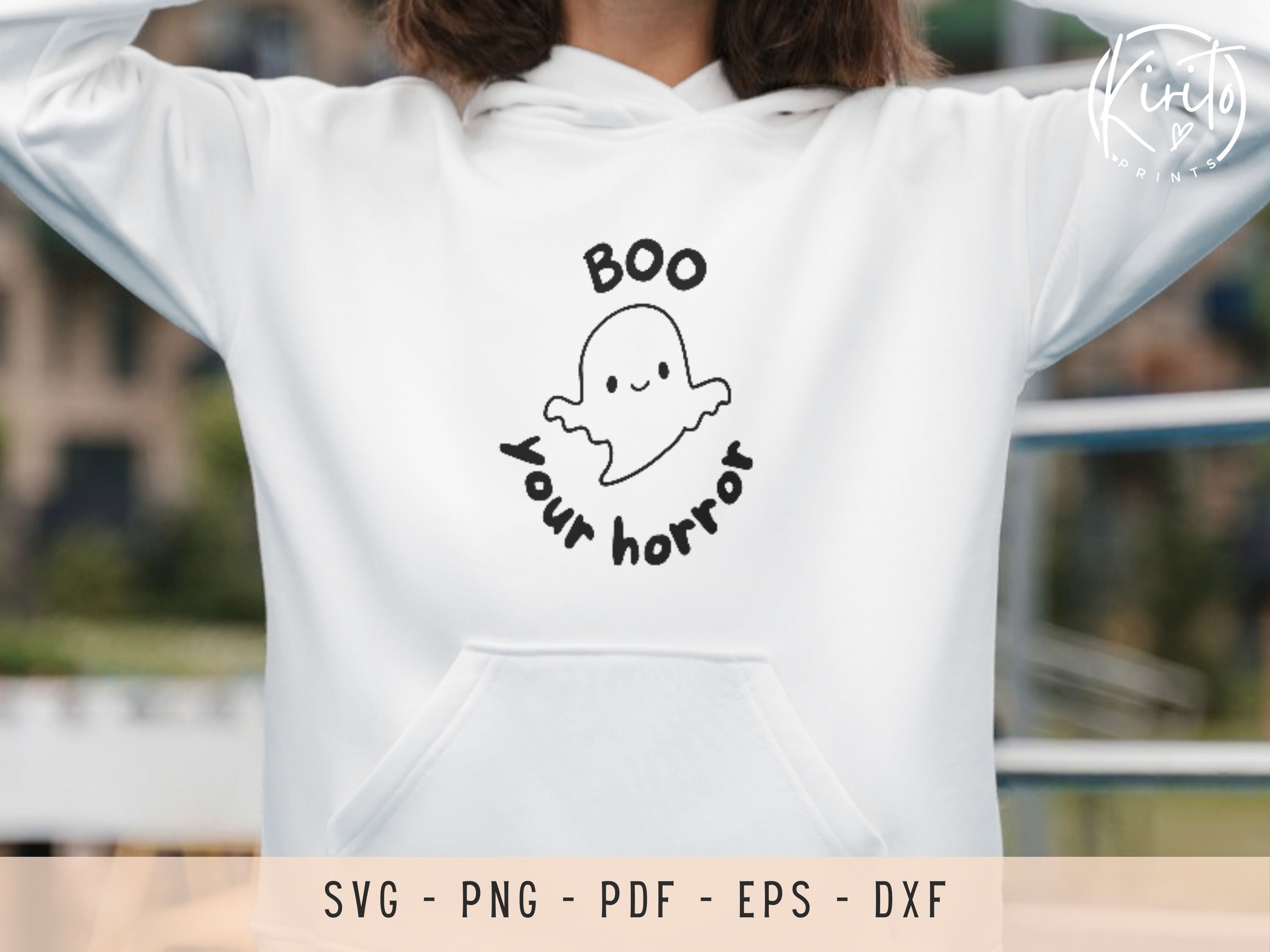 Cute Ghost Boo Your Horror Svg Files, Svg Files for Laser, Svg Files ...