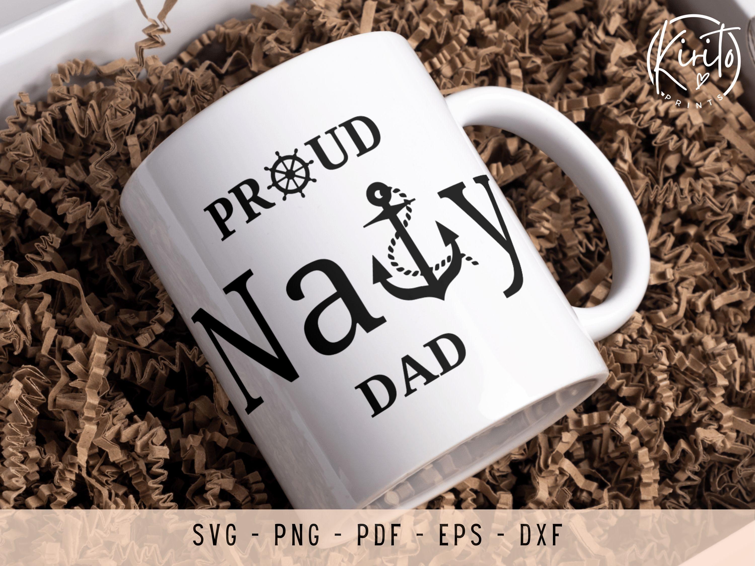 Navy, Navy Dad, Navy Dad Svg, Proud Navy Dad, Proud Navy Svg, Anchor ...