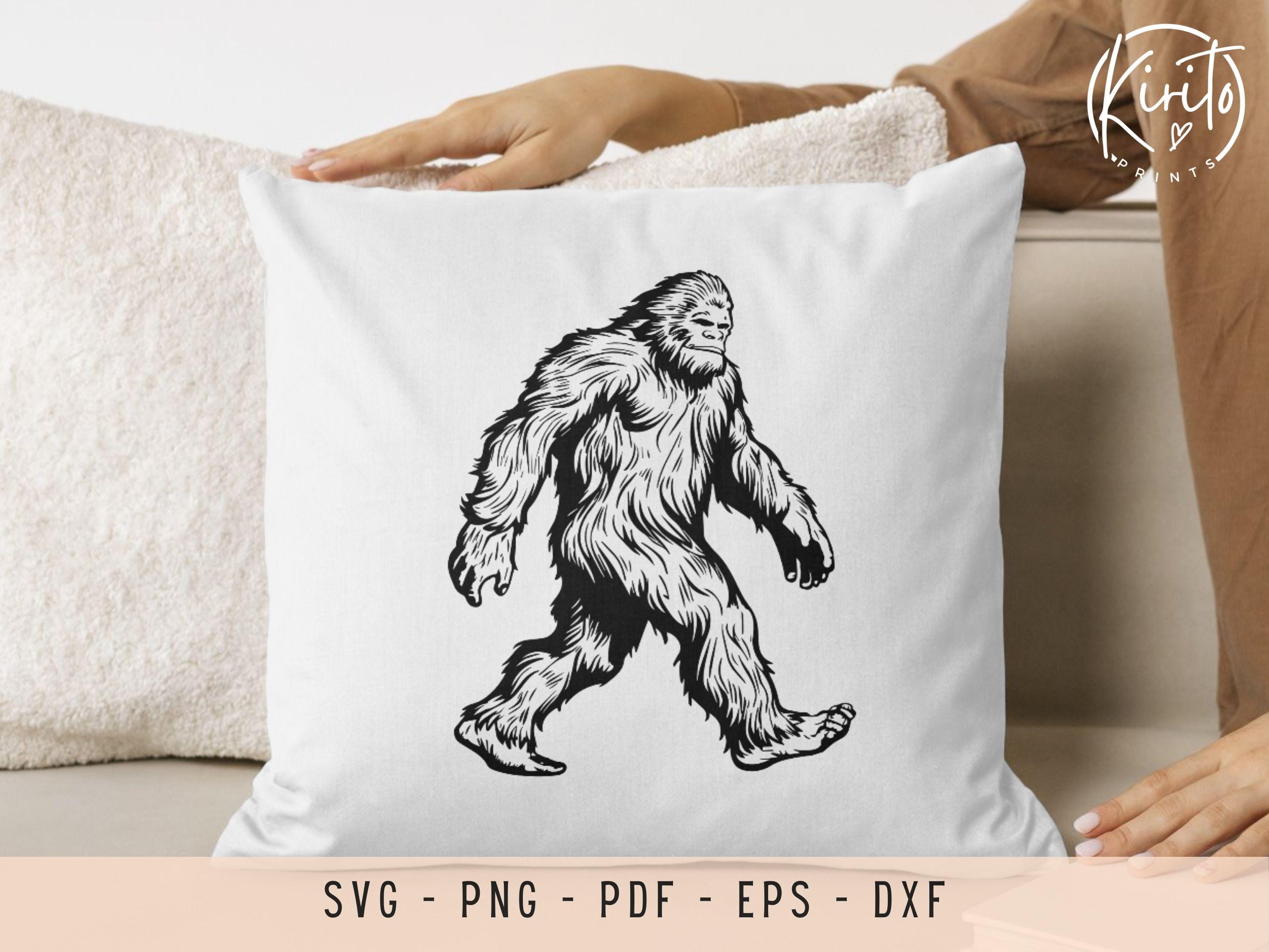 Bigfoot, Bigfoot Svg, Bigfoot Png, Outline Svg, Outline Art, Sasquatch ...