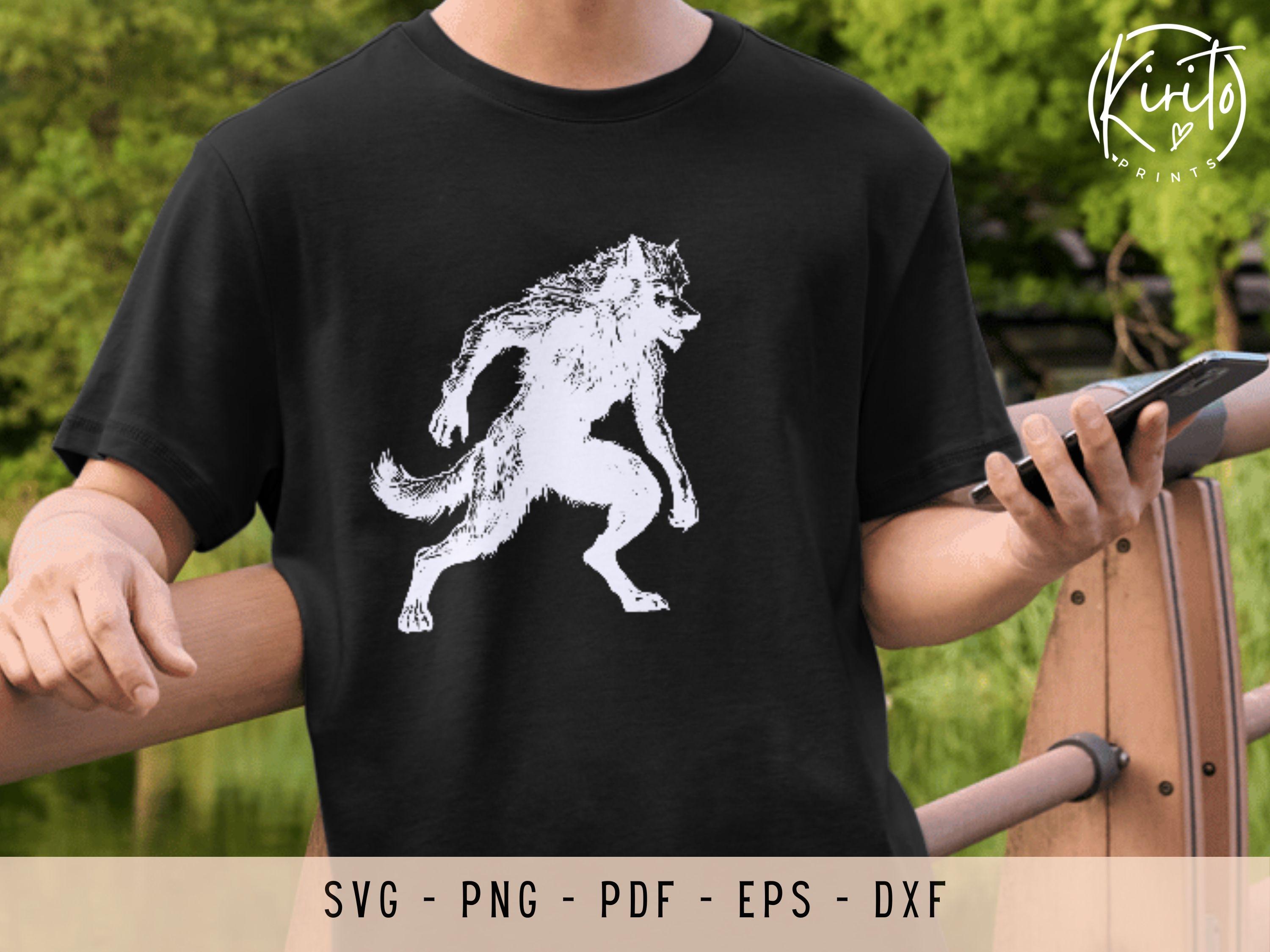 Werewolf Svg, Beast Svg, Werewolf, Wolfman, Dogman, Outline Svg ...