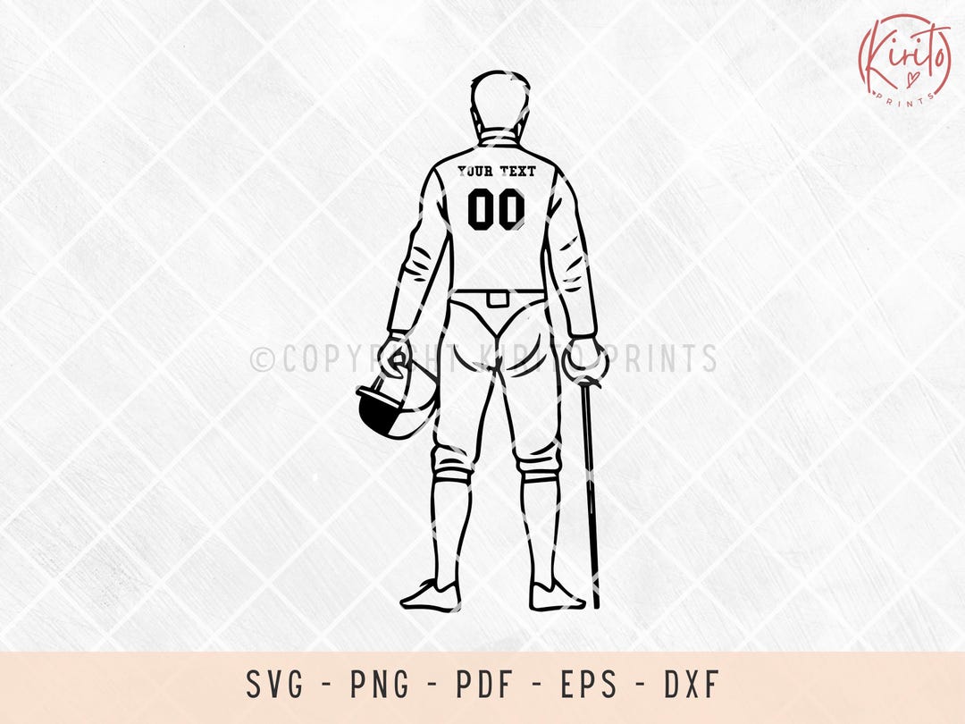 Fencing, Fencing Svg, Personalized Gift, Customzied Shirt, Fencer, Svg ...