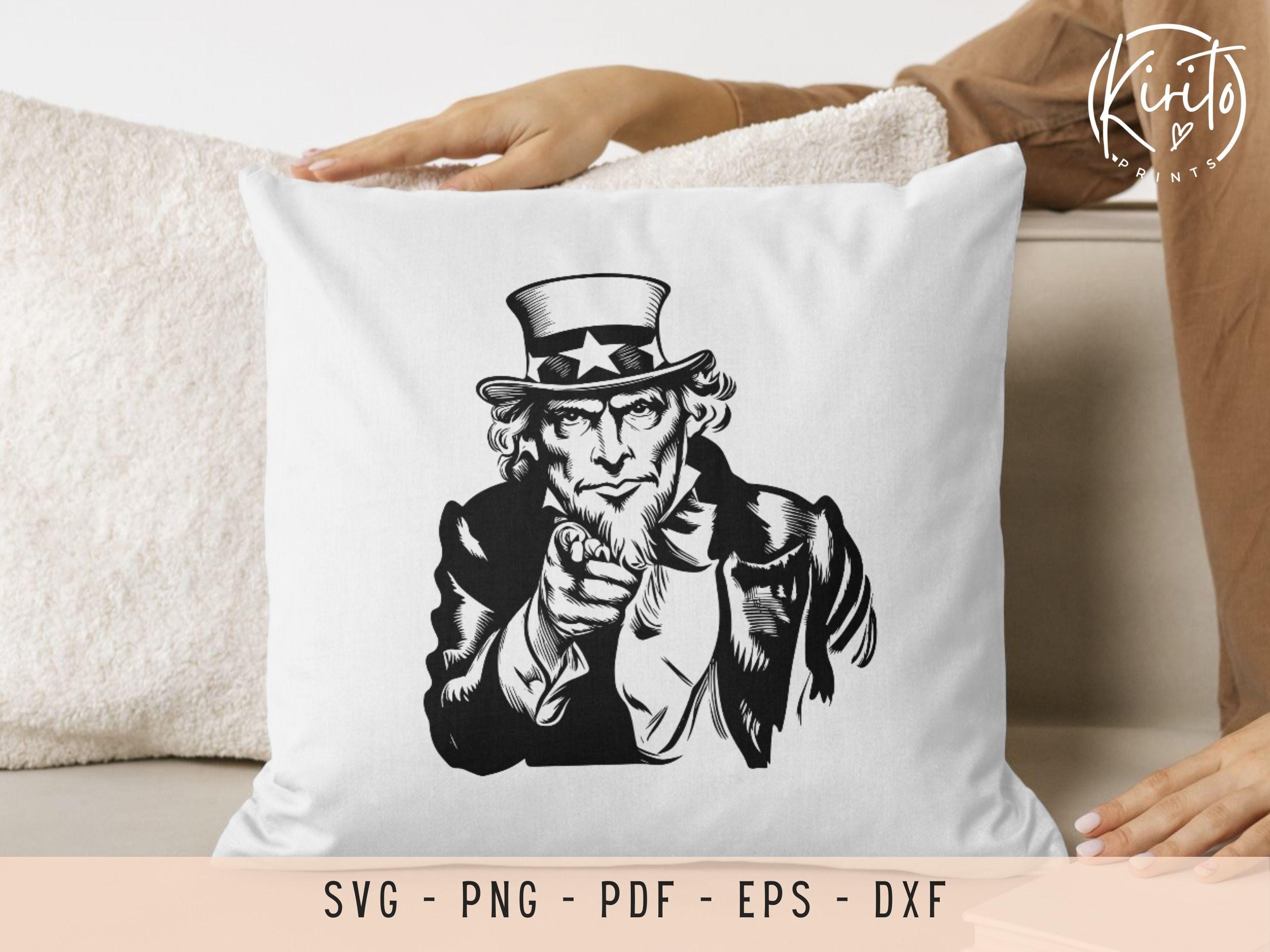 Uncle Sam Svg, Uncle Sam Png Clipart, Uncle Sam Png Transparent, Uncle ...