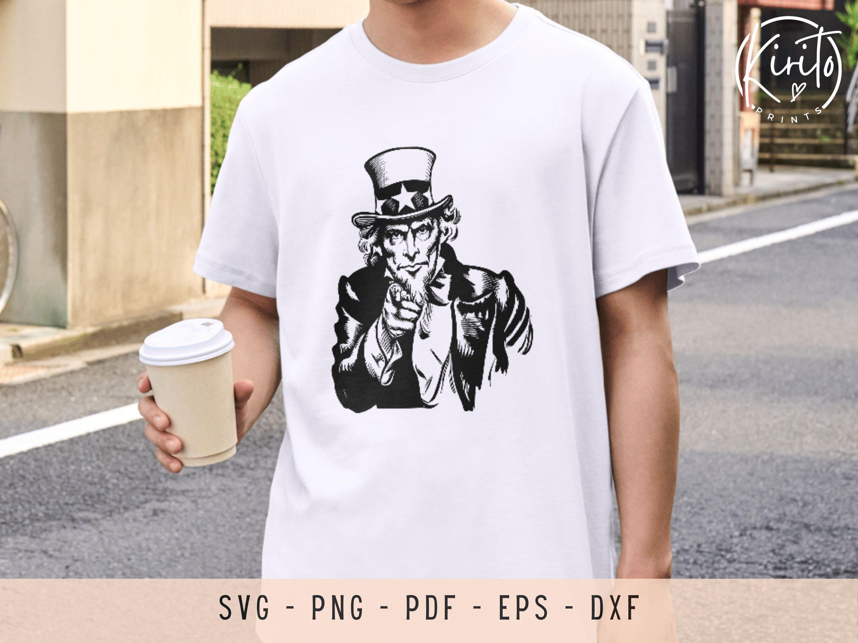 Uncle Sam Svg, Uncle Sam Png Clipart, Uncle Sam Png Transparent, Uncle ...
