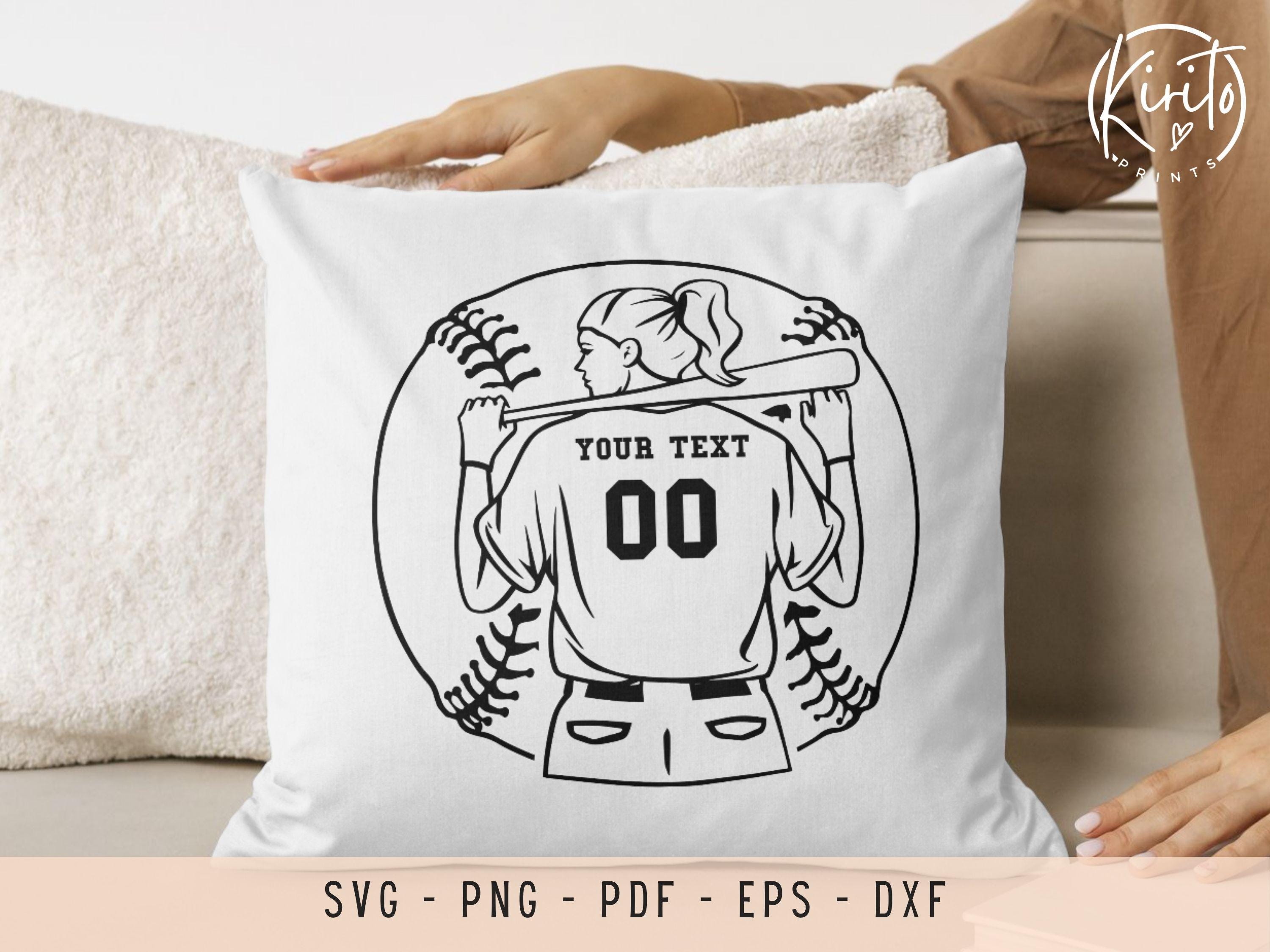 Softball, Softball Svg, Softball Png, Personalized Gift, Softball Girl ...