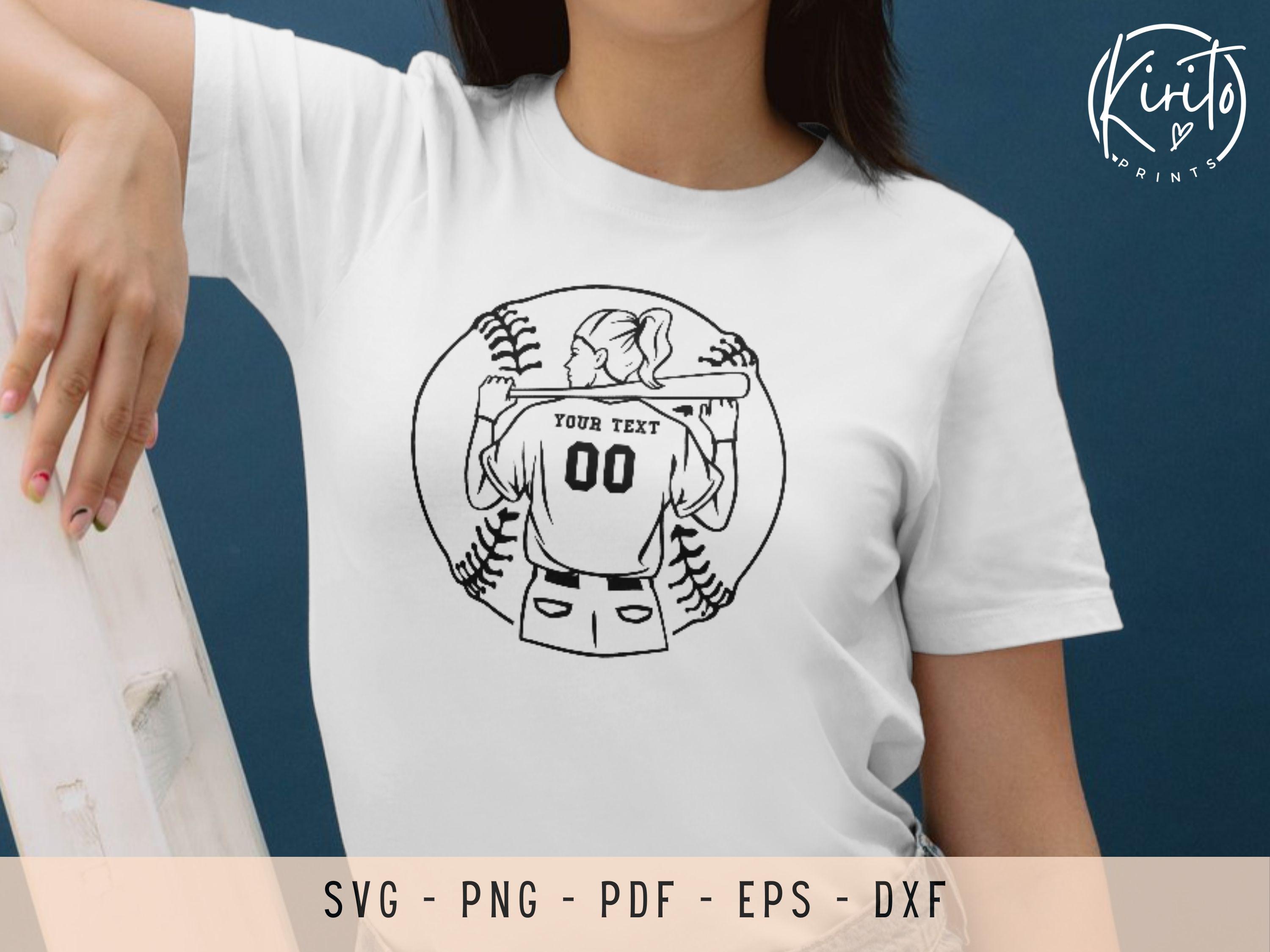 Softball, Softball Svg, Softball Png, Personalized Gift, Softball Girl ...