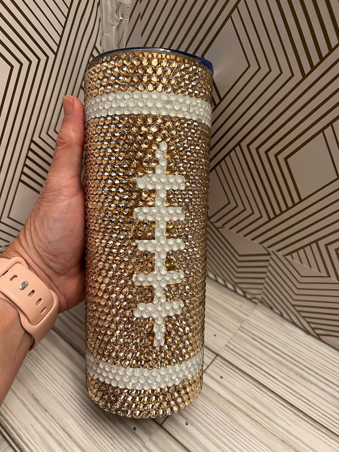 Football, Rhinestone, Game Time, Super Bowl , NFL, Super Bowl ...