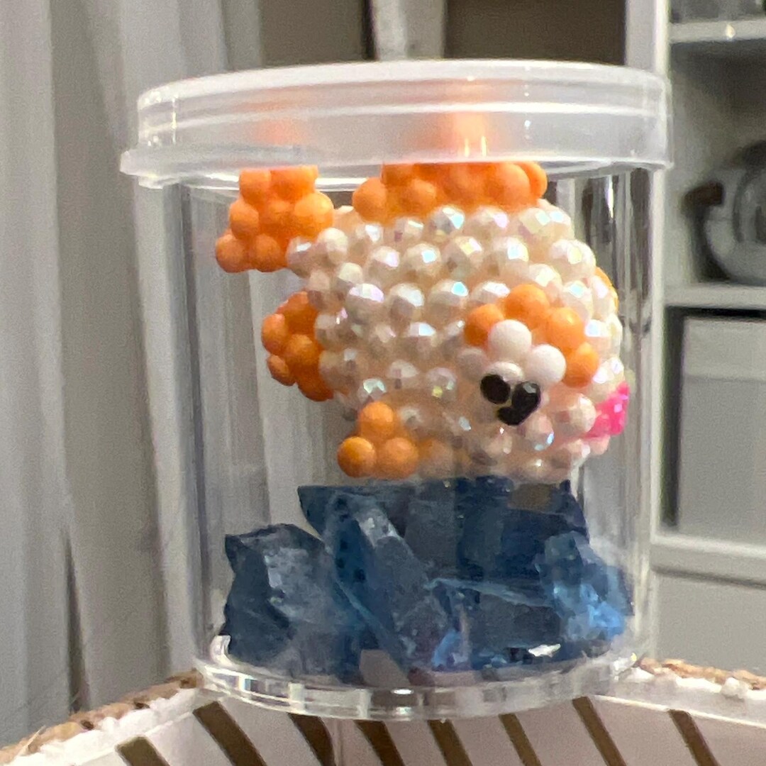 Fish Desk Top Toys Mini Fish, Rhinestones, Pocket Pet, Fairy Garden ...