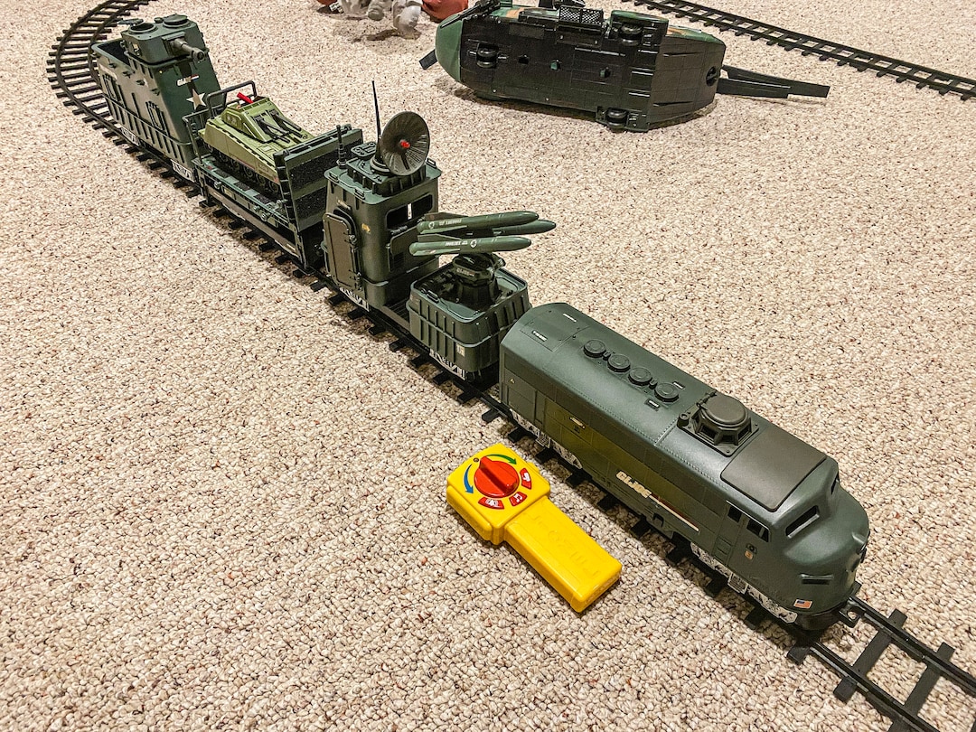 3D Printable STL Digital Files of Gi Joe Train Components - Mod Toy ...
