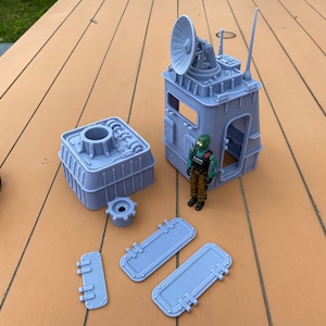 3D Printable STL Digital Files of Gi Joe Train Components - Mod Toy ...