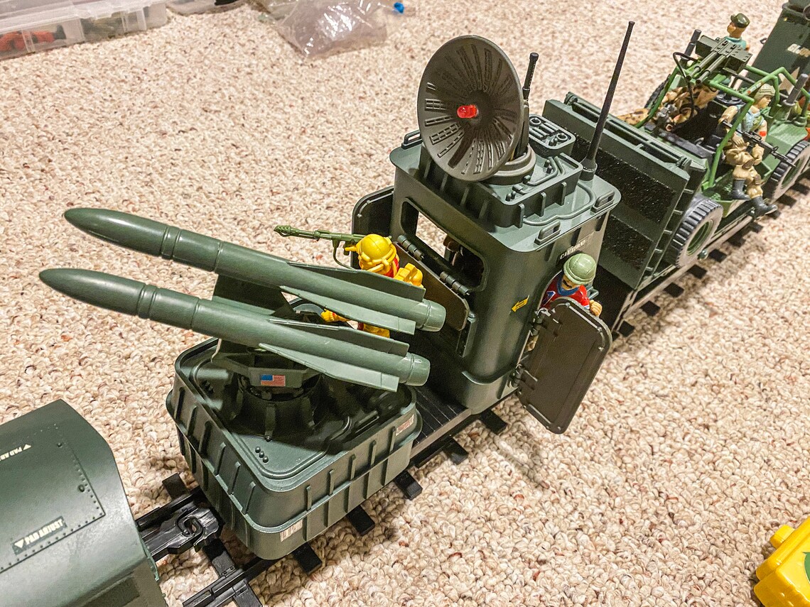 3D Printable STL Digital Files of Gi Joe Train Components - Mod Toy ...