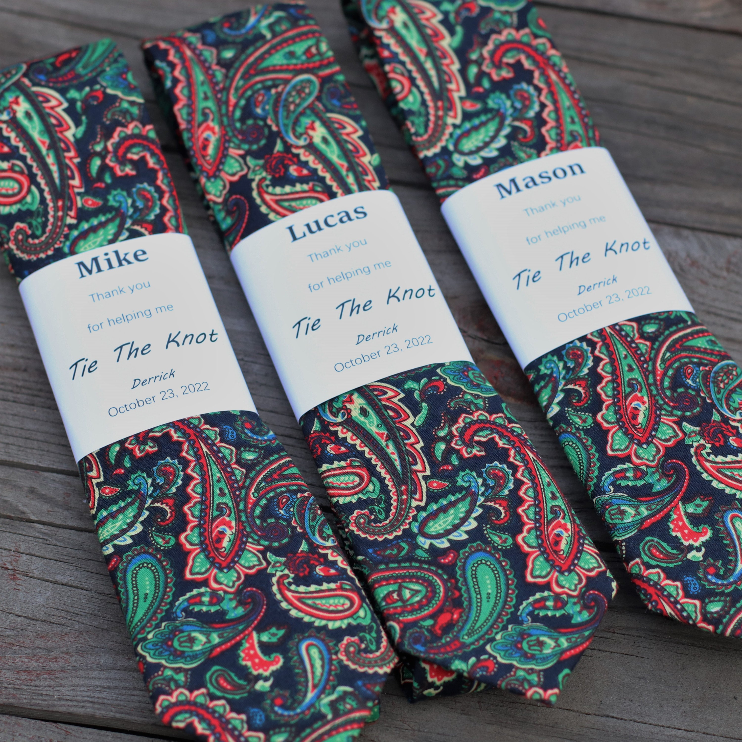 Juniper Paisleytie Juniper Bow Tie Juniper Pocket Square - Etsy