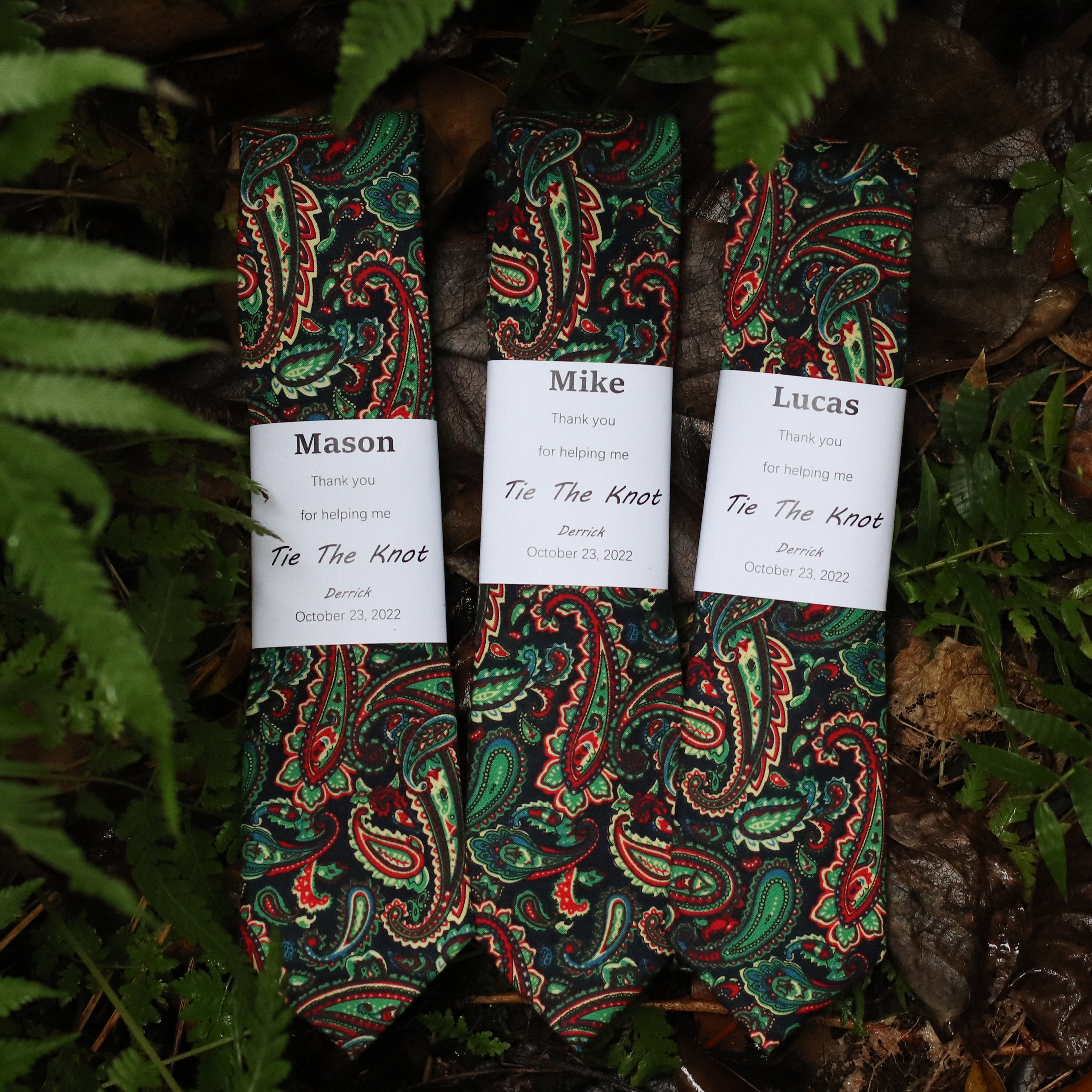 Juniper Paisleytie Juniper Bow Tie Juniper Pocket Square - Etsy