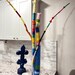 Art - Wrapped Sticks/tribal Sticks/wood Sticks - Etsy
