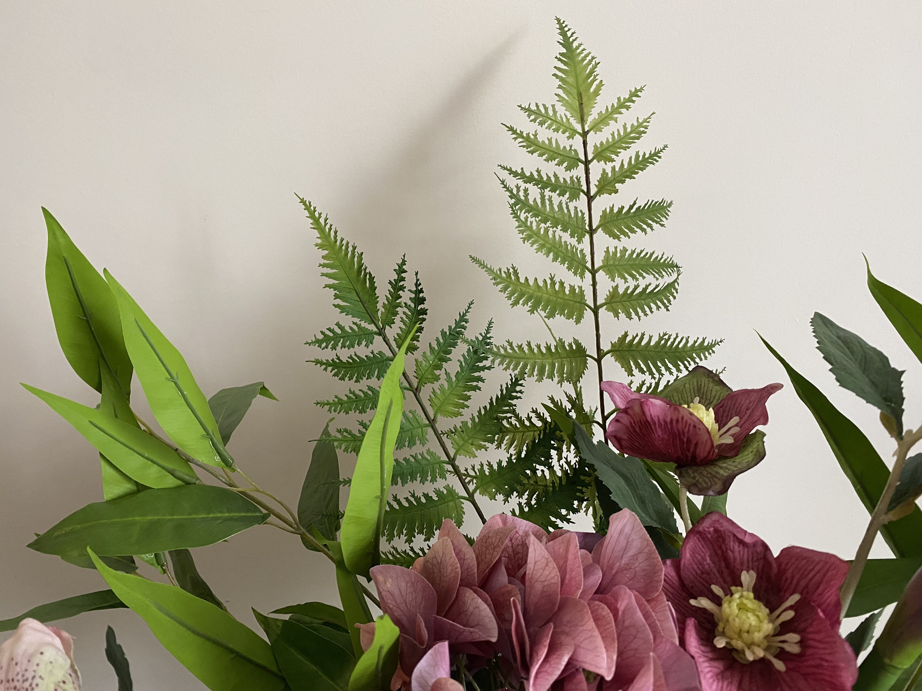 Realistic Real Touch Silk Artificial Flower Arrangement Bouquet Pink ...