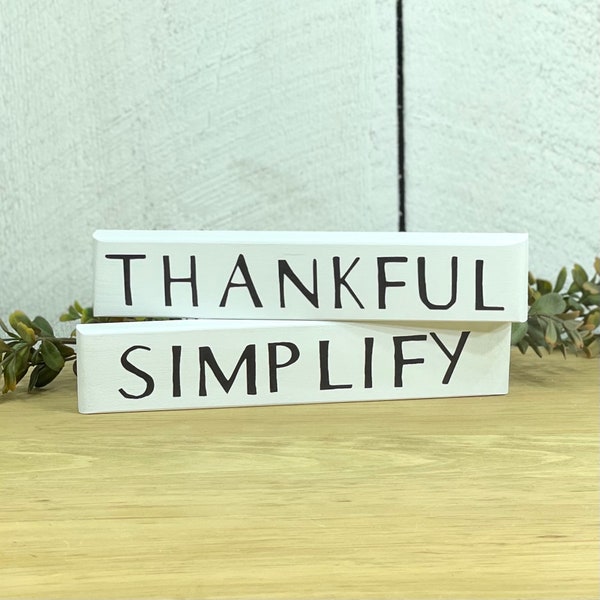 Simplify Sign - Etsy