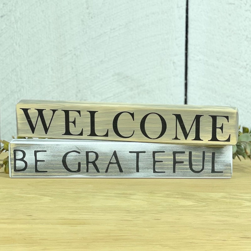 Grateful Sign - Etsy