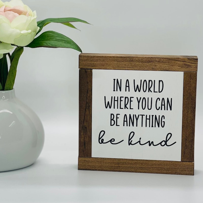 Kindness Sign - Etsy