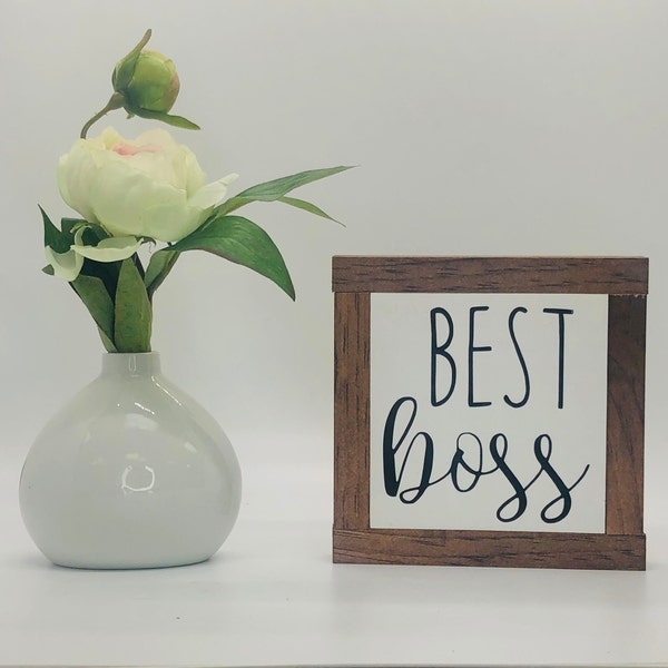 Boss Sign - Etsy