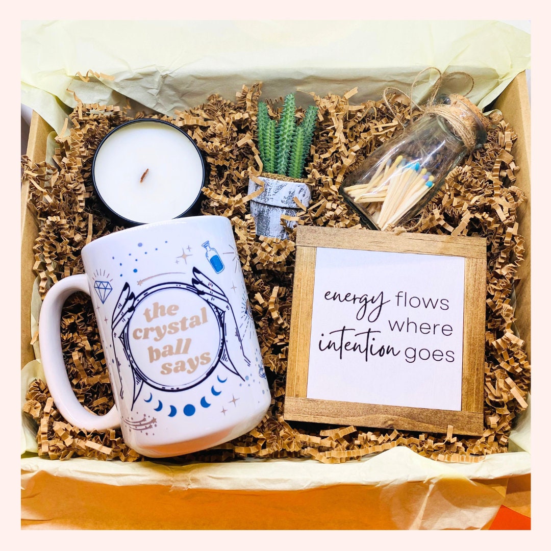 Chakra Gift Box, Gift Box for Crystal Lover, Unique Gift for Her ...