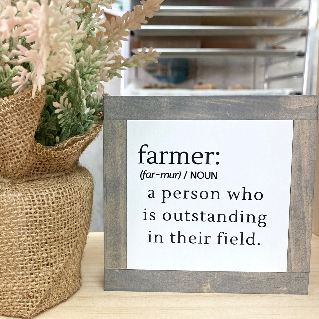 Play in Dirt Sign, Farmhouse Wood Signs, Farm Life Sign, Tractor Lover ...
