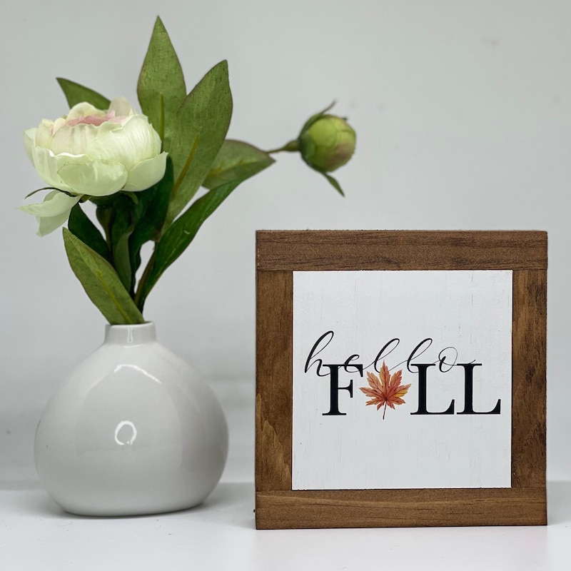 Small Fall Sign - Etsy