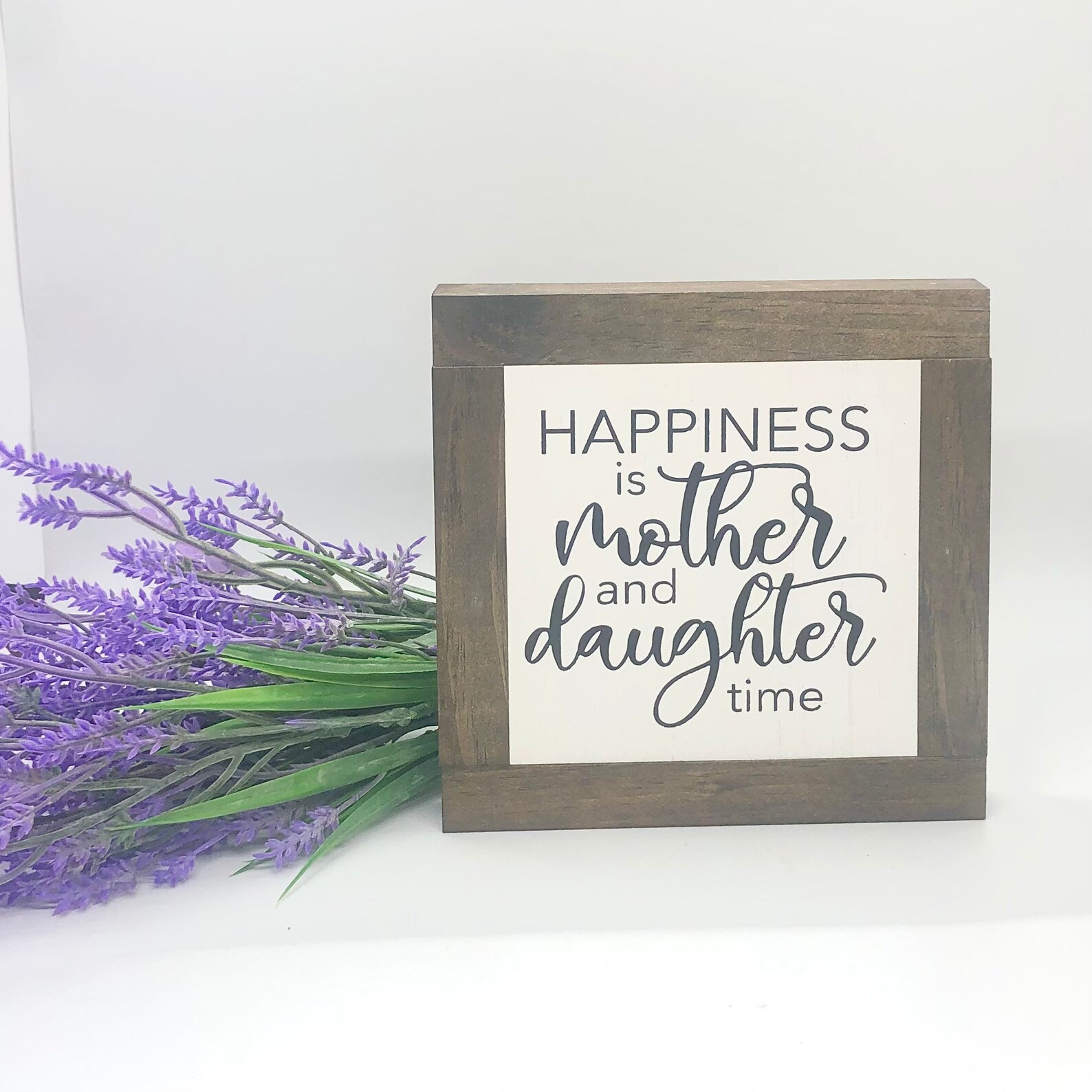 Mother Daughter Sign Mothers Day Gift Daughter Gift From - Etsy