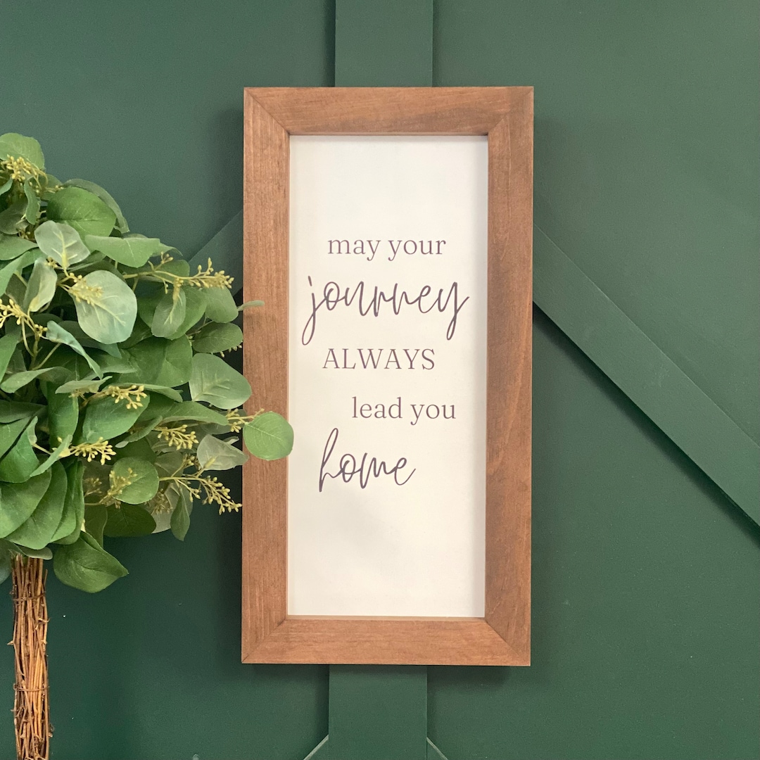 Lead You Home Sign, Inspirational Gift, Motivational Decor, Self Help ...