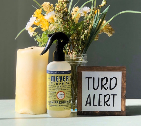 Turd Alert Sign Funny Bathroom Sign Kids Bathroom Decor | Etsy