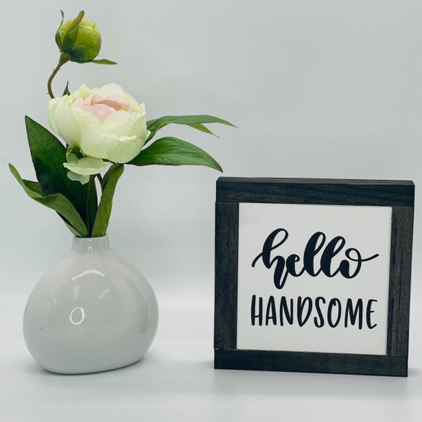 Hello Handsome - Etsy