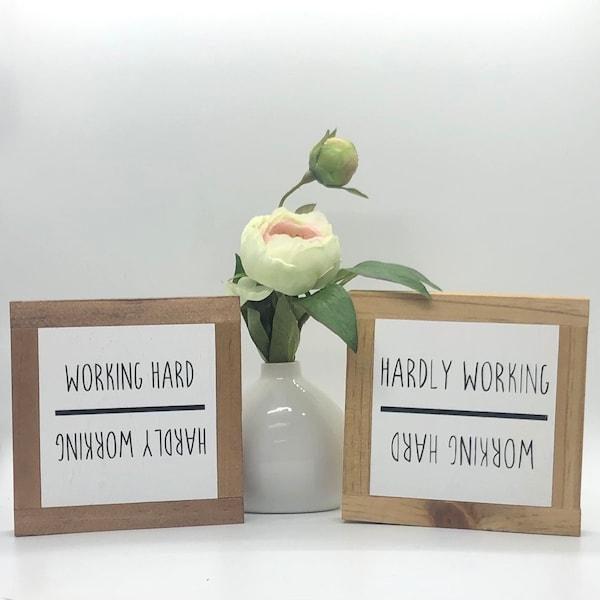 Funny Work Desk Sign - Etsy UK