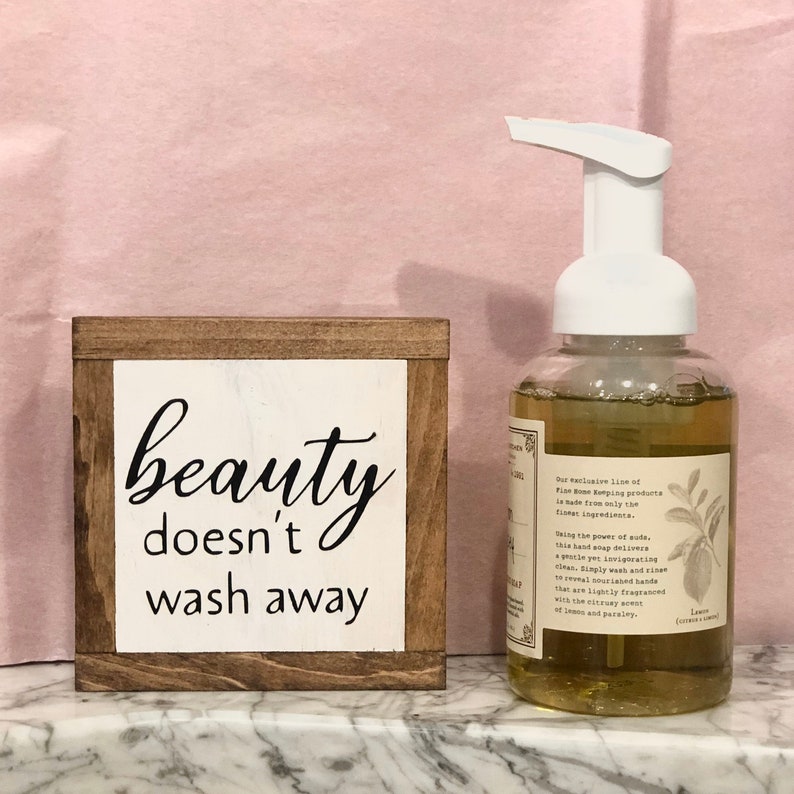 Beauty Bathroom Sign Bathroom Home Decor Restroom Sign - Etsy