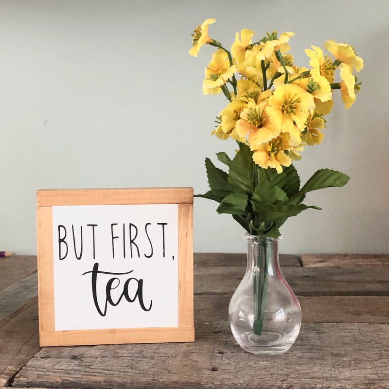 Tea Sign - Etsy