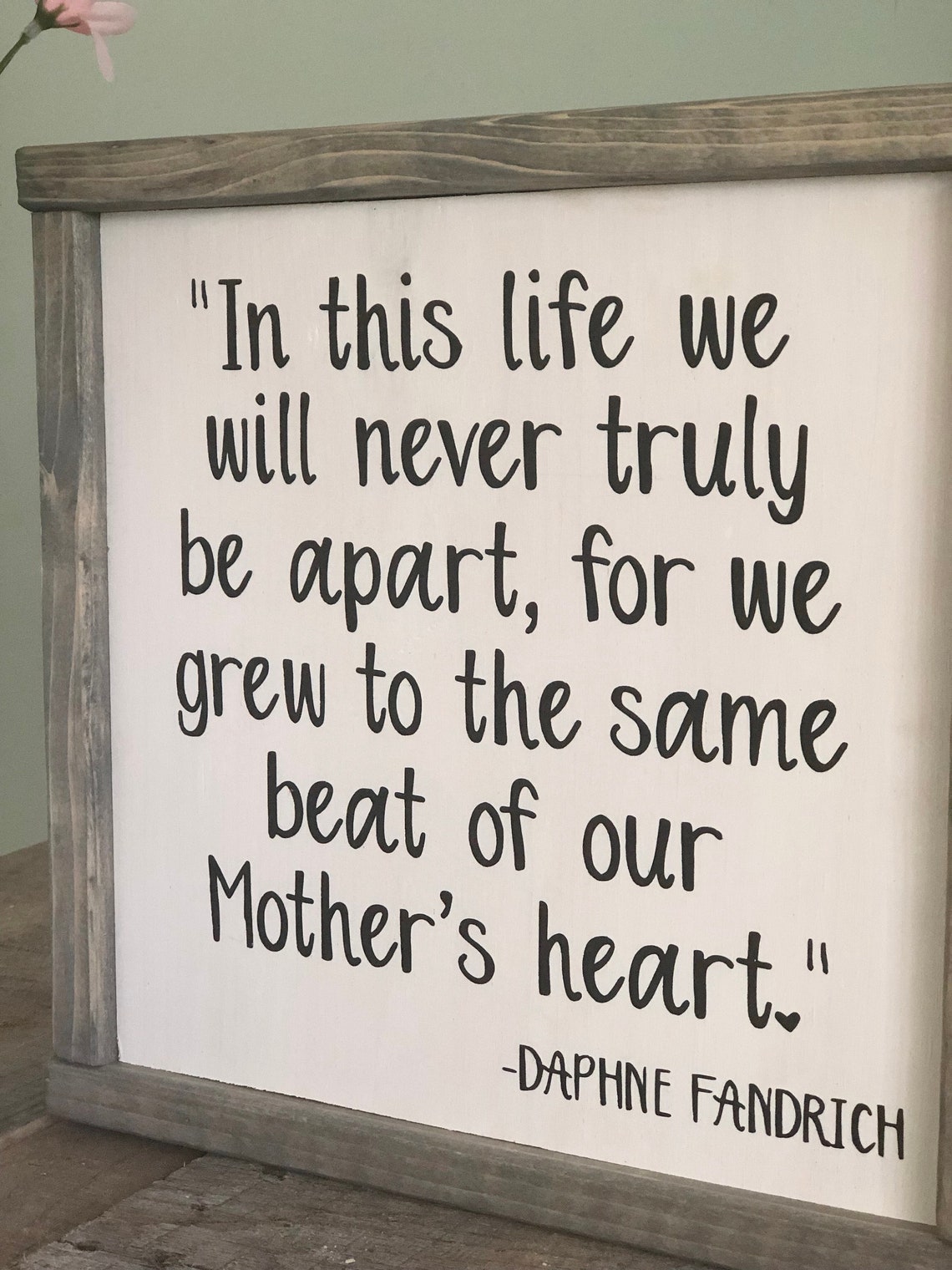 Sibling Quote Sign Mourning Loved One Sympathy Gift - Etsy