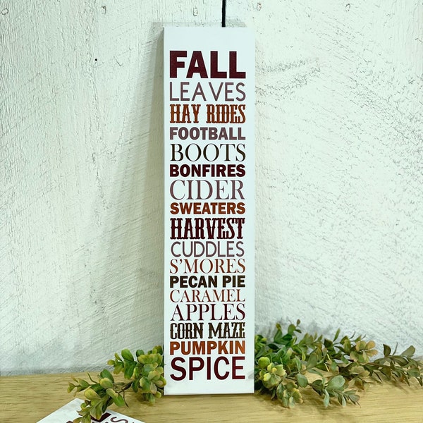 Autumn Sign - Etsy