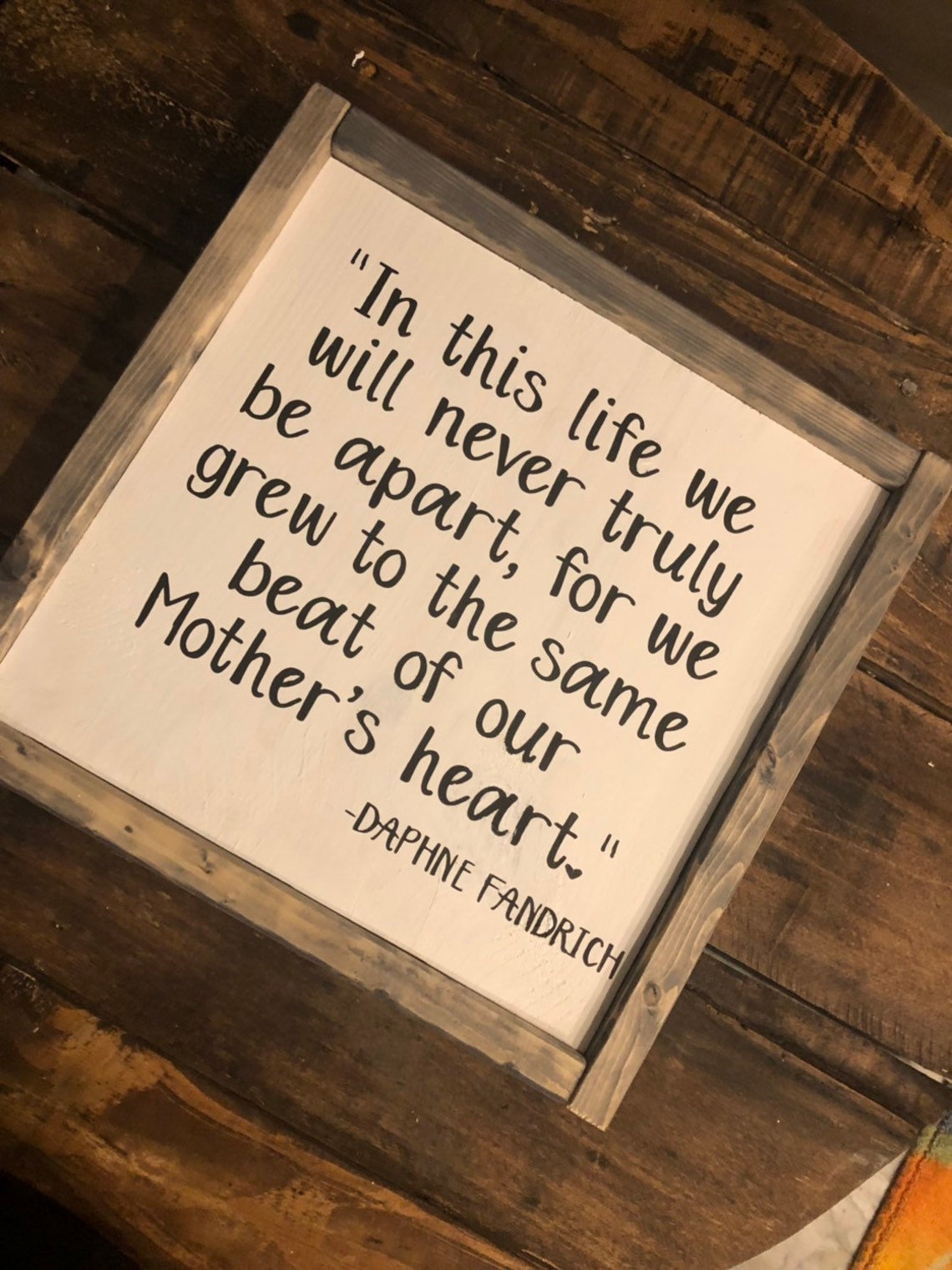 Sibling Quote Sign Mourning Loved One Sympathy Gift - Etsy