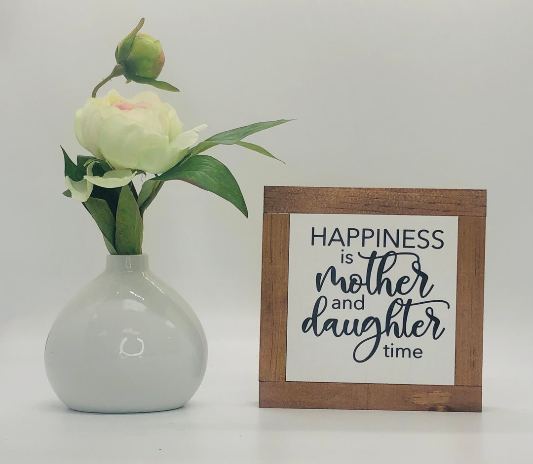 Mother Daughter Sign, Mother’s Day Gift, Daughter Gift From Mom, Mom's ...