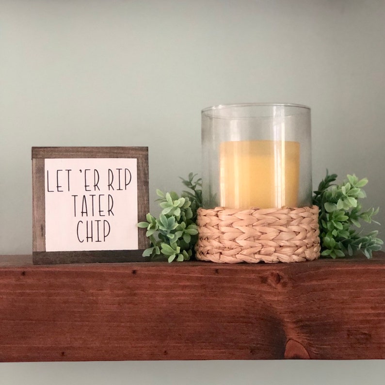 Let 'er Rip Sign Funny Bathroom Sign Let 'er Rip - Etsy