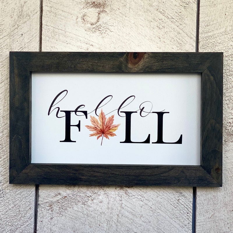 Hello Fall - Etsy