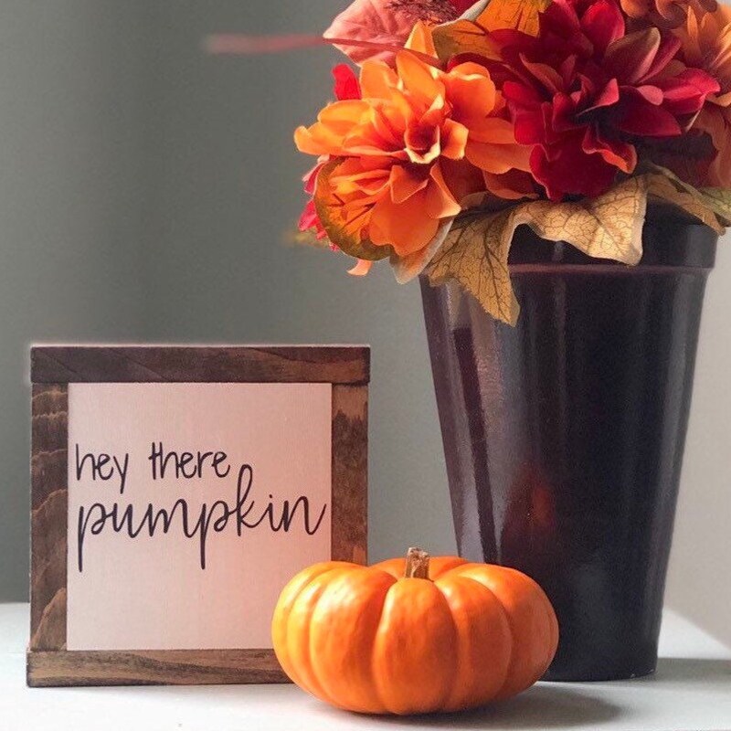 Fall Pumpkin Signs - Etsy