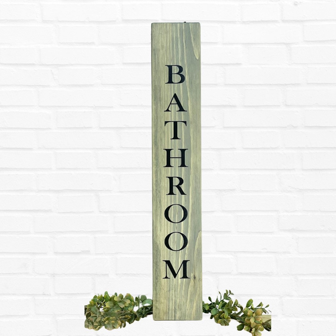 Vertical Room Sign Family Home Decor Long Wood Sign - Etsy