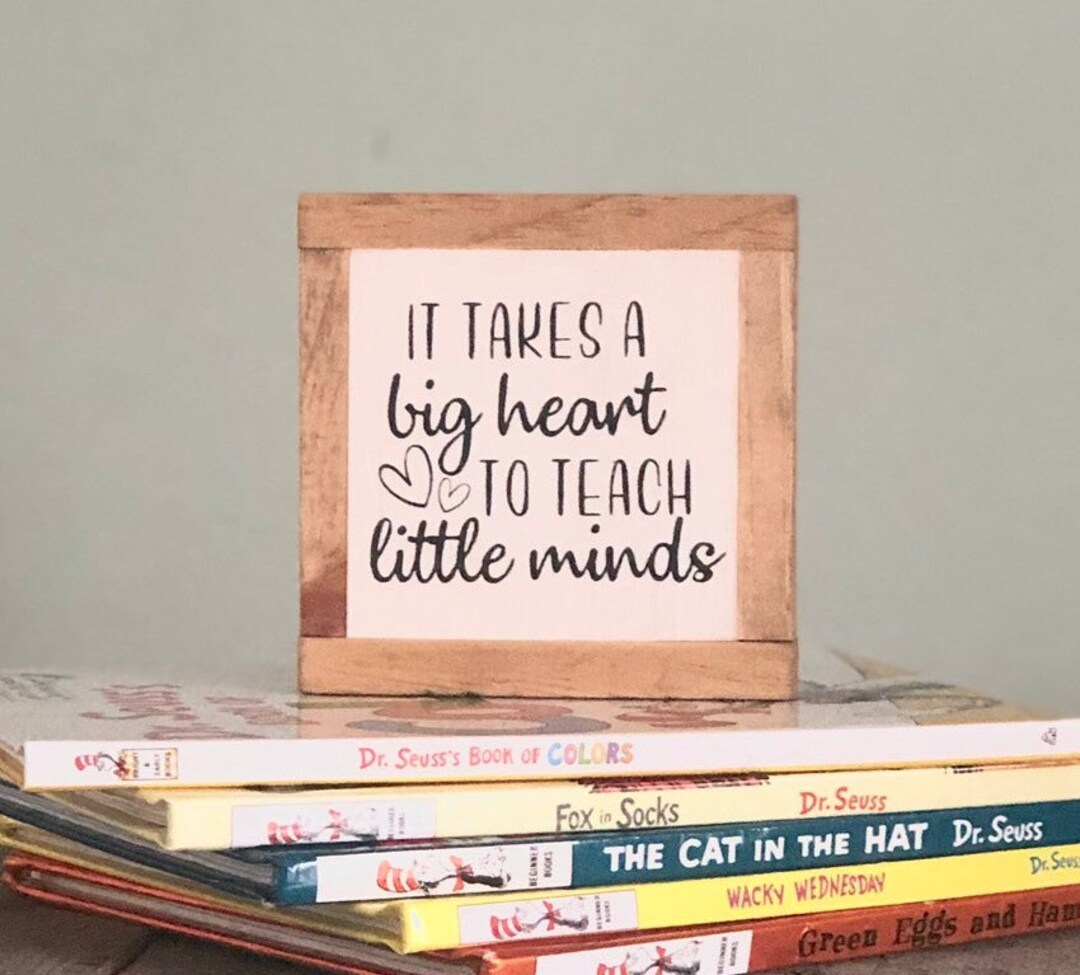 Teacher Appreciation Gift, Classroom Wood Sign, Teacher Wood Sign, Gift ...