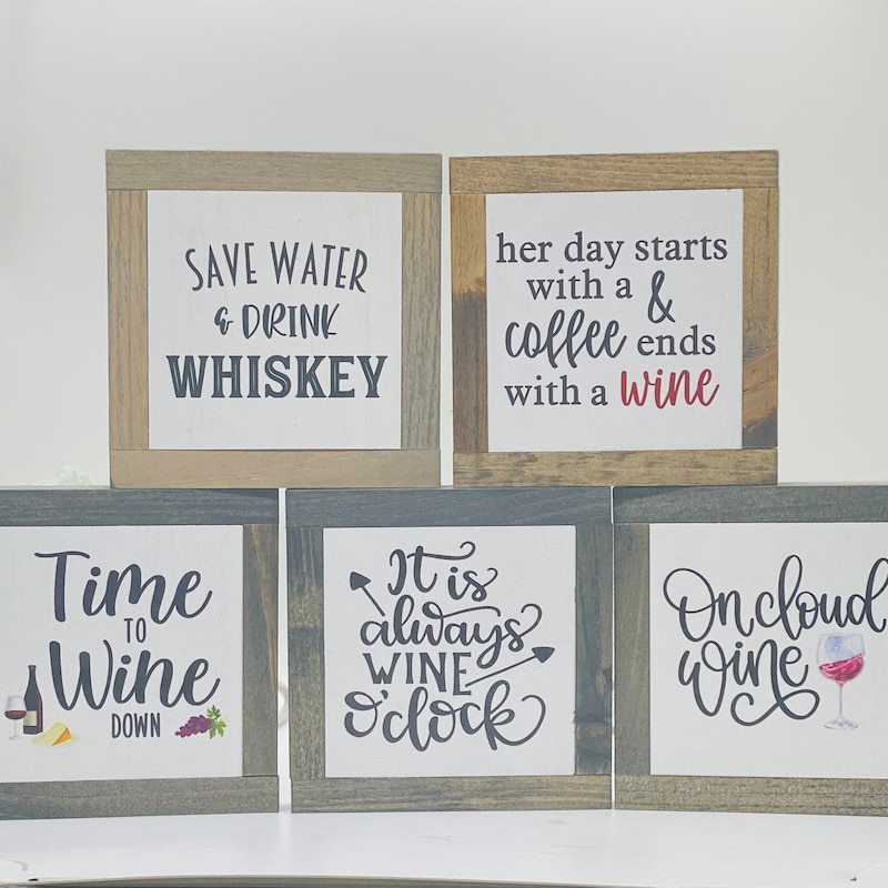 Wine Signs - Etsy