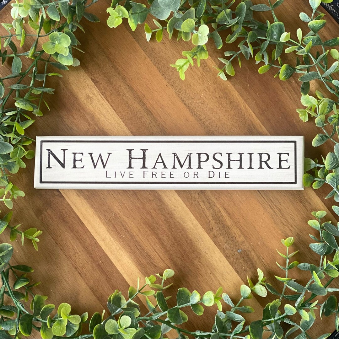 Custom State Motto Sign, Home State Sign, Home Town Sign, Graduation ...