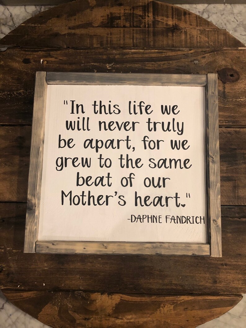 Sibling Quote Sign Mourning Loved One Sympathy Gift - Etsy