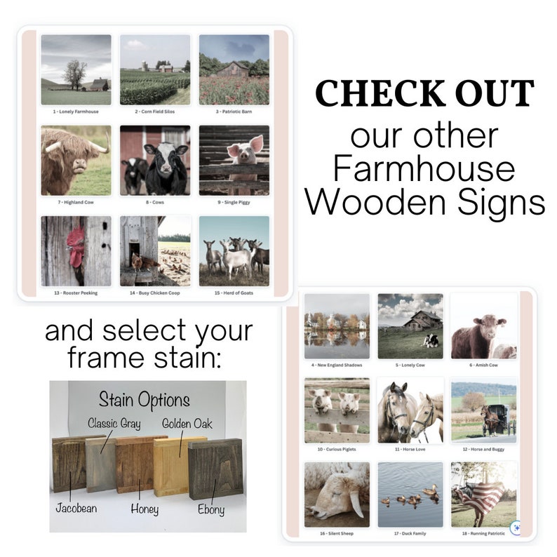 Barn Landscape Sign Farmhouse Cow Sign Rustic Cow Landscape - Etsy